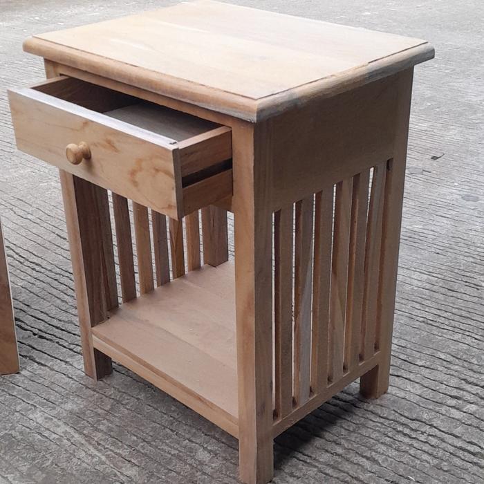 Jual Meja Dispenser Laci 1 T 50 P 40 L 30 - Meja Kecil Jati Di Seller ...