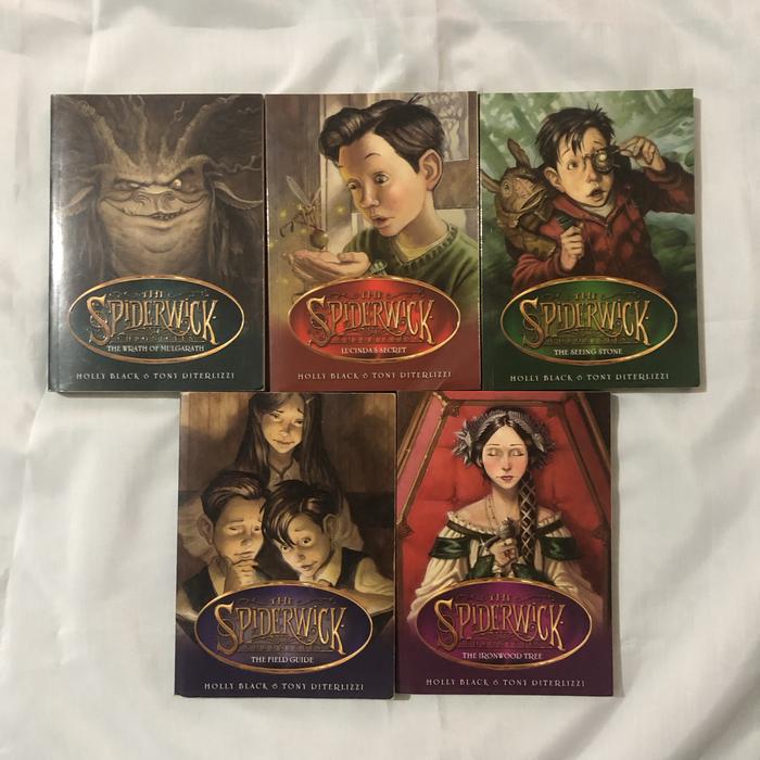 Jual [ RARE ] The Spiderwick Chronicles Book Set | 5 Books | English ...