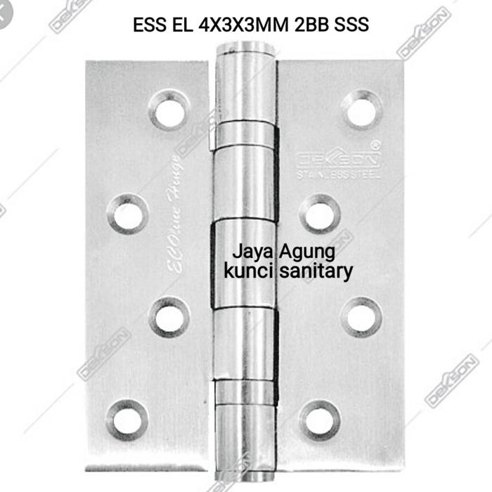 Jual Engsel Kupu Pintu Hinge Dekson Dekkson 4 Inch ESS EL 4x3x3MM 2BB SSS - Jakarta Pusat - Jaya ...