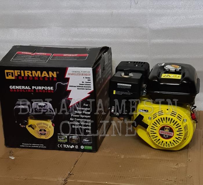 Jual Engine Penggerak Bensin Firman 6,5 Hp SFE200 - Jakarta Barat ...