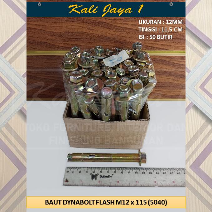 Jual Baut Dynabolt Flash size M12 x 115 (tipe 5040) Jual per 50, 100 pcs - Isi 50 - Jakarta ...