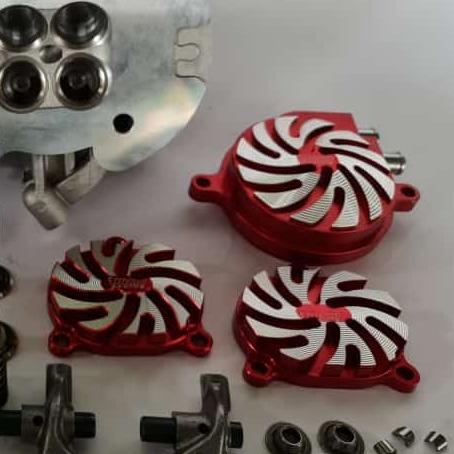 Jual head mio 4 klep 20 23 mg racing head mio 4 valve - cover head gold ...