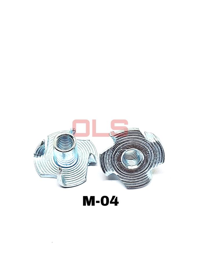 Jual Mur Cakar Tee Nut M4 tanam 4mm 4mili baut 7 - Jakarta Utara - OLS ...