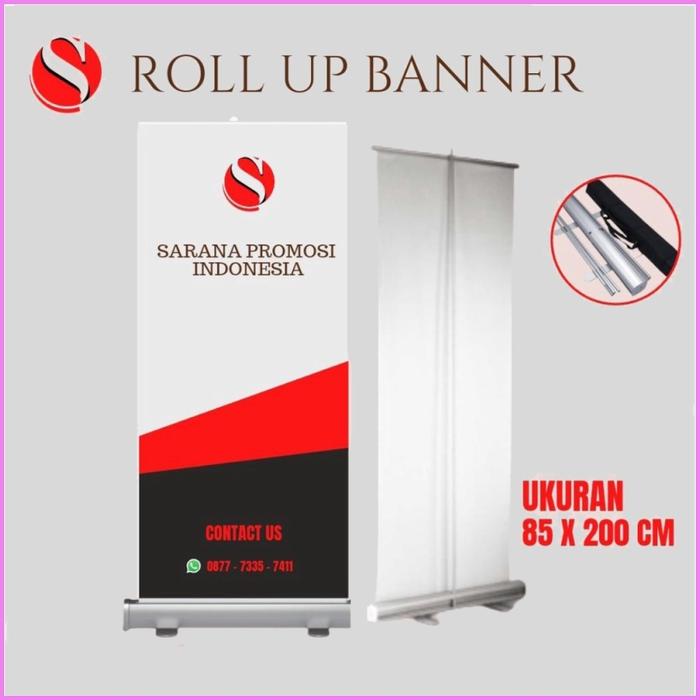 Jual Roll Up Banner / Roll Banner / Cetak Roll Up Banner / Cetak Roll ...