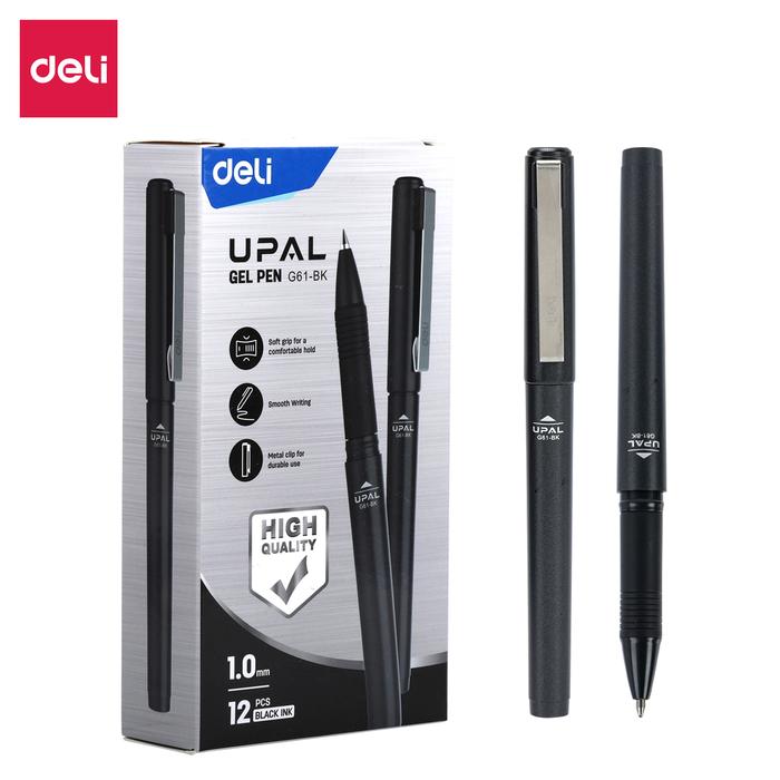 Jual Deli Business Gel Pen / Pulpen Gel Profesional 1.0mm Casing Metal ...