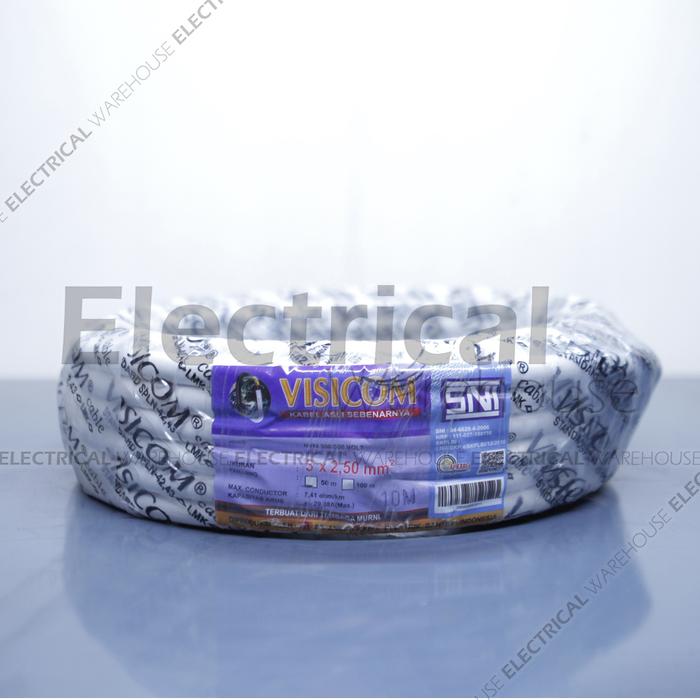 Jual Kabel NYM 3x2.5mm2 VISICOM SNI LMK 10 Meter (3x2.5mm 3x2.5 3x2,5 ...