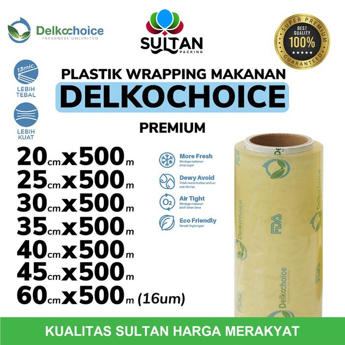 Jual Plastik Cling Wrap JUMBO Wrapping Makanan FOOD GRADE FDA ...
