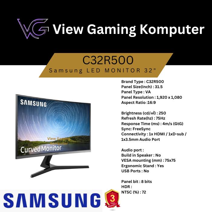 Jual Monitor Samsung 32" Inch FHD LED Curved C32R500 LC32R500FHUXEN ...