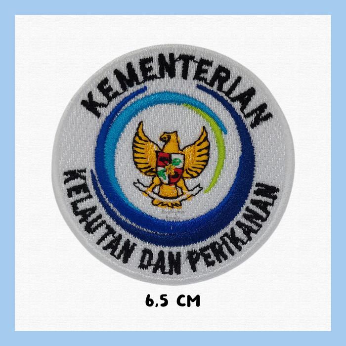 Jual Bordir Logo KKP / Lokasi Kementerian Kelautan dan Perikanan ...