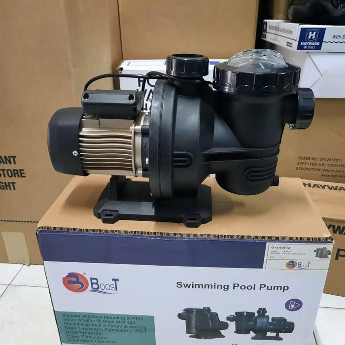 Jual Pompa Kolam Renang `1 Hp Merk BOOST Tipe Grand Flo / Pool Pump ...