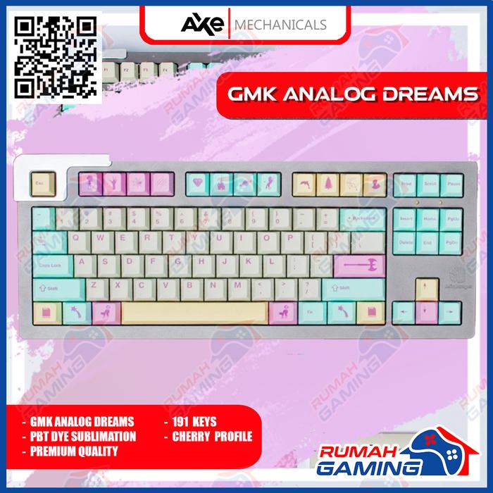 Jual KEYCAP - KEYCAPS - CHERRY - GMK ANALOG DREAM - PBT DYE SUB - Jakarta Barat - Rumah-Gaming ...