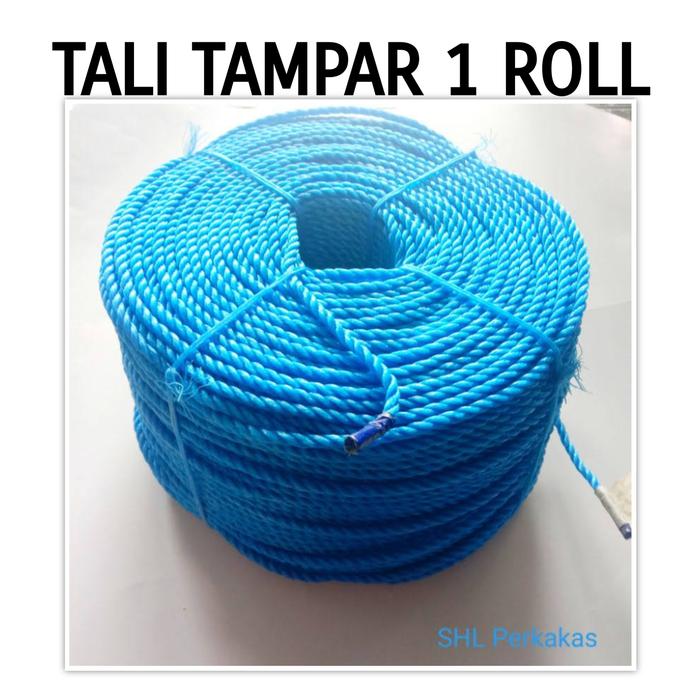 Jual 1 Roll Tali tampar 4 5 6 7 8 10 12 mm Tali ikat Tali tambang ...