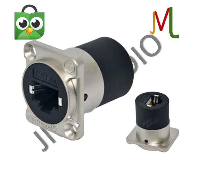 Jual Panel Mount Socket Ethernet DB9 Lingkaran Bulat Mudah Digunakan ...