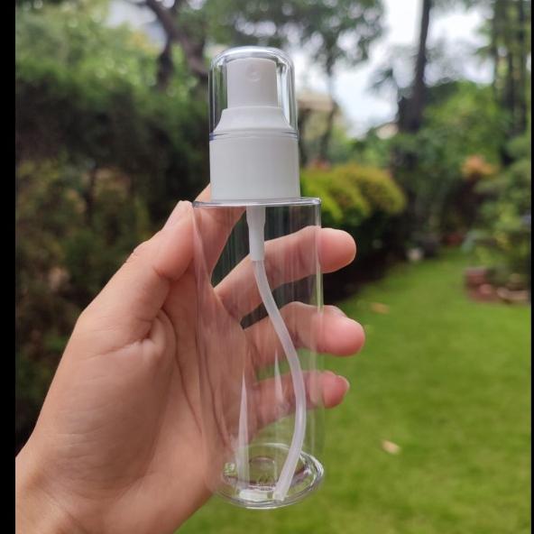 Jual Botol 100ml Spray Plastik Botol Skincare Botol Kosong Bening Fcae ...