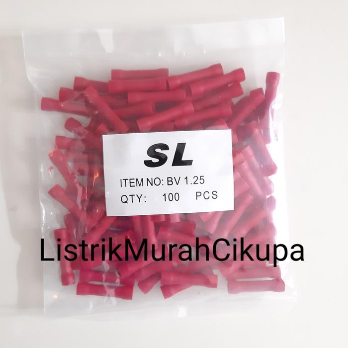 Jual SL Skun Kabel Butt Connector BV 1.25 sekun Kabel 0.5~1.5mm - Kab ...