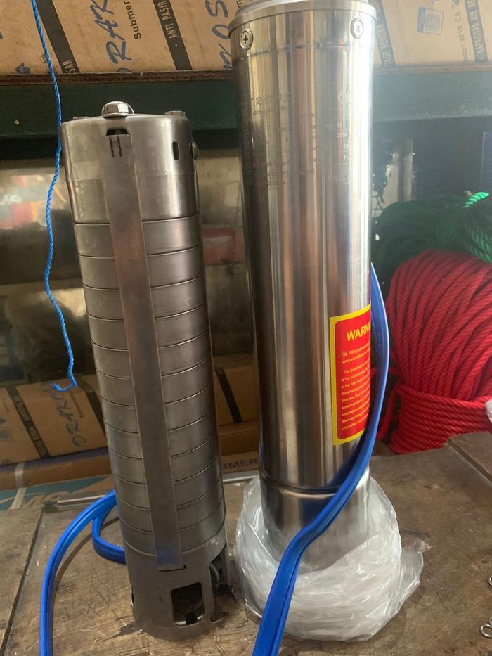 Jual Pompa Submersible satelit Drakos 1 1/2 HP + Barepump SP5-12 Stainles - Kota Tangerang ...