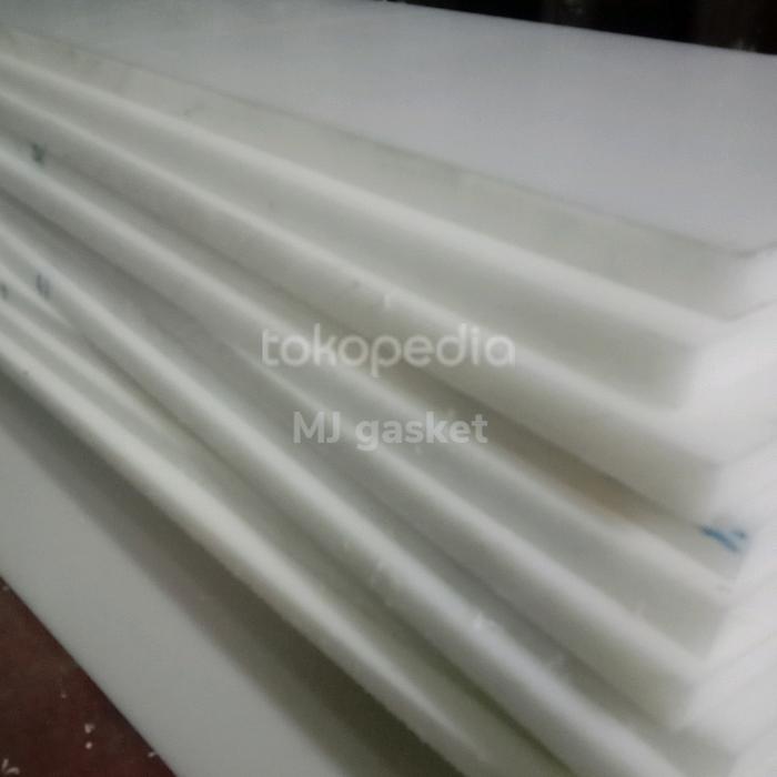 Jual polyethylene sheet / nylon putih lembaran tebal 8mm 5cm x 170cm - Jakarta Barat - MJ gasket ...