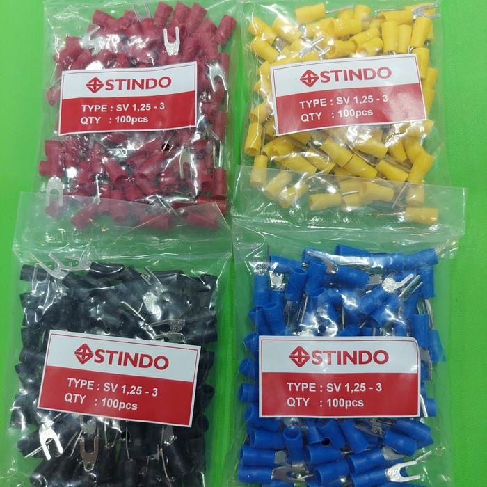 Jual kabel skun Y 1,25-3 skun garpu sv 1,25-3 1,5mm STINDO - Jakarta Pusat - Best Electric ...