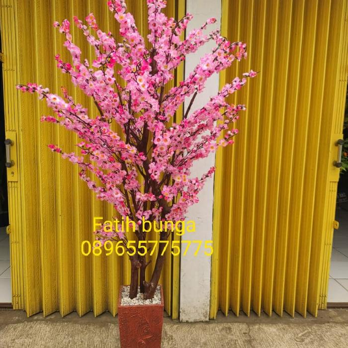 Jual POHON SAKURA/BUNGA MEHWA/BUNGA HIAS/TANAMAN HIAS PLASTIK ...