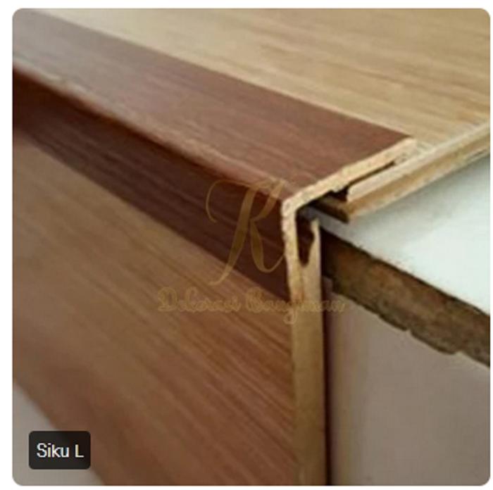 Jual List Siku L PVC Step Nosing Tangga PVC 2.4m - Jakarta Barat ...