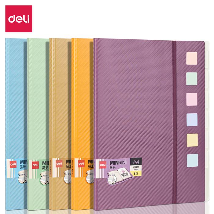 Jual Deli File Holder Map Dokumen A4 Muat Banyak Warna Lucu Pattern ...
