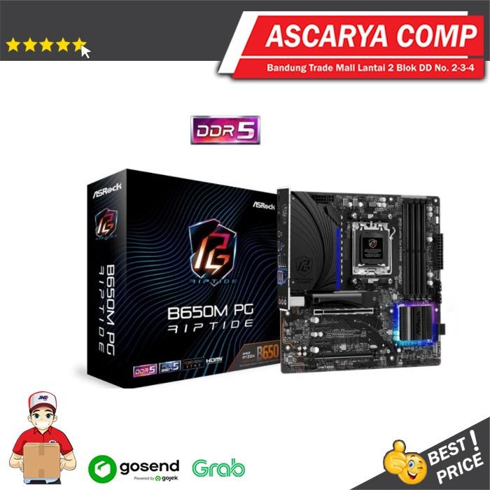 Jual ASROCK B650M PG Riptide | Motherboard AMD B650 Ryzen AM5 - Kota Bandung - ASCARYA Computer ...