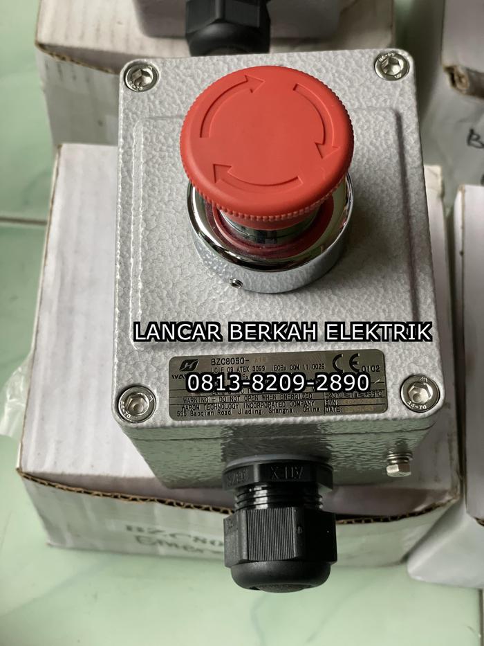 Jual Emergency Stop Explosion Proof WAROM BZC8050-A1G Sertifikat ATEX ...