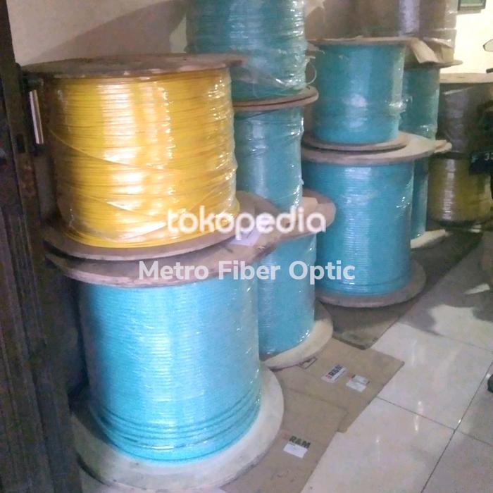 Jual Cable Bundle Fiber Optic 24 Core OM4 Multimode Tight Buffer 500 ...