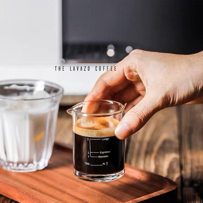 Jual PREMIUM ESPRESSO COFFEE SHOT GLASS | Gelas Sloki Ukur Takar Kopi ...