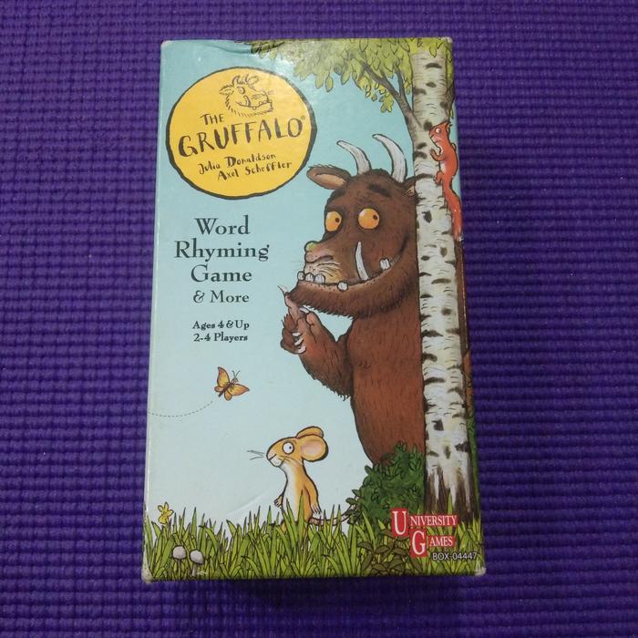 Jual The Gruffalo Word Rhyming Game - Original by University Games ...