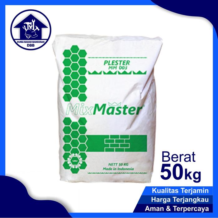 Jual Semen Mortar Plester Mixmaster Bata Ringan Perata Lantai Instan - Kota Bandung - Dunia ...