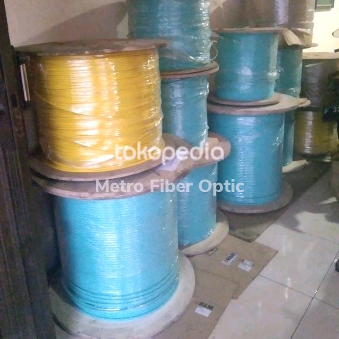 Jual Cable Bundle Fiber Optic 48 Core OM4 Multimode Tight Buffer 300 ...
