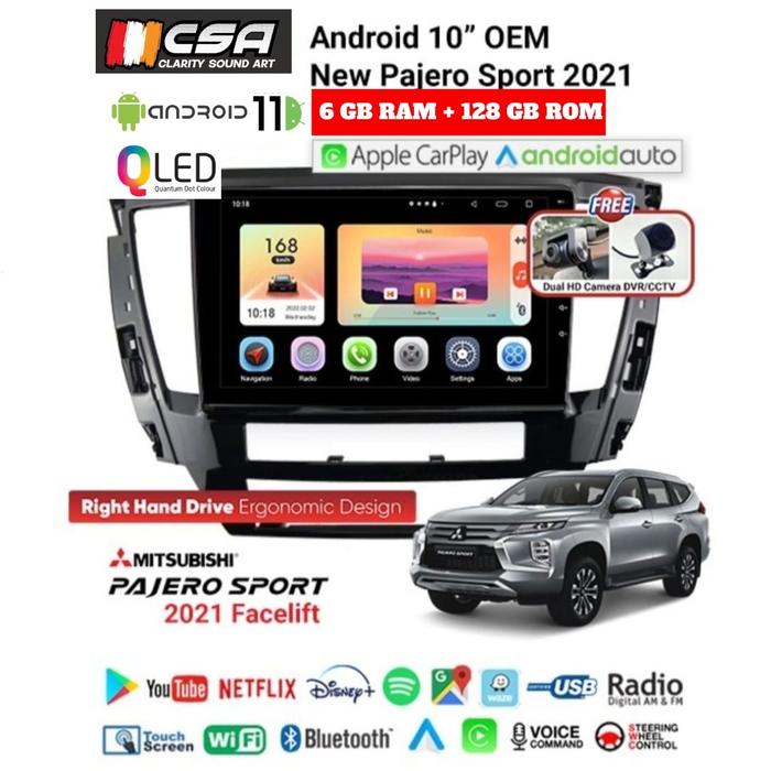 Jual Head Unit Android Orca Pro Plus G2 For Mitsubishi Pajero 2021 ...
