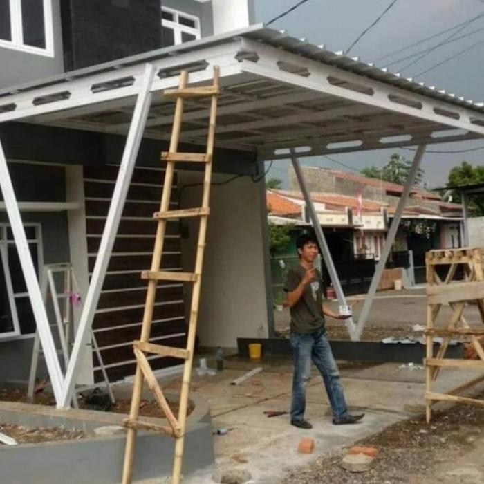 Jual kanopi baja ringan atap spandek pasir - Kota Tangerang - Kanopi ...