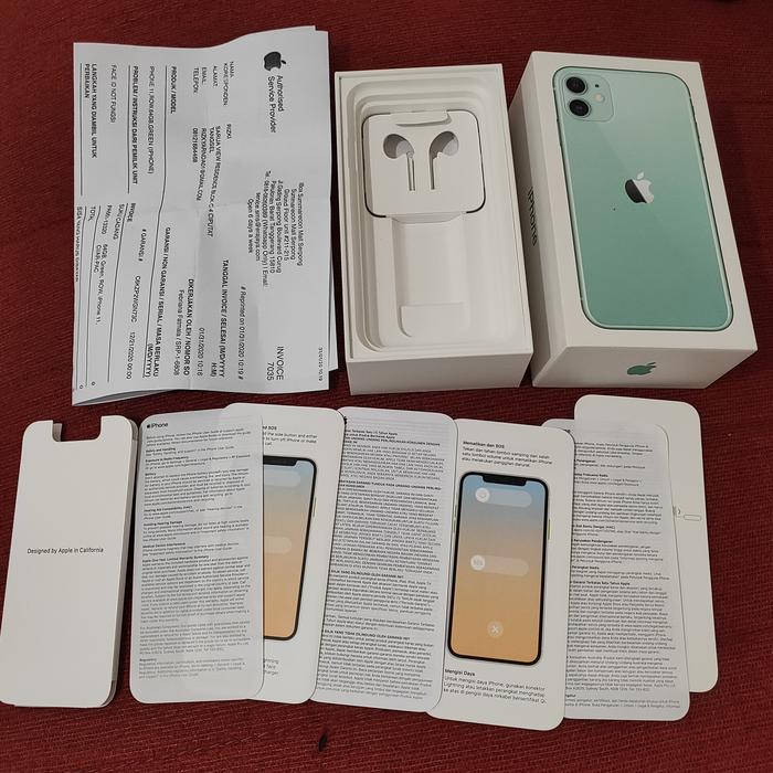 Jual Dus Box iPhone 11 64GB / 128GB iBox Green Original Copotan ...
