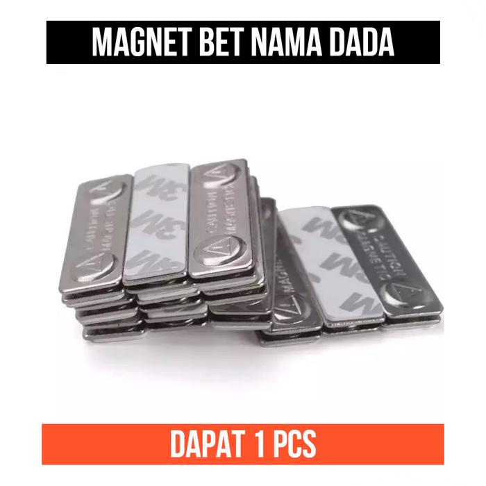 Jual Magnet Nama Dada Bet Solasi 3M Name Tag Badge Label Caution ...