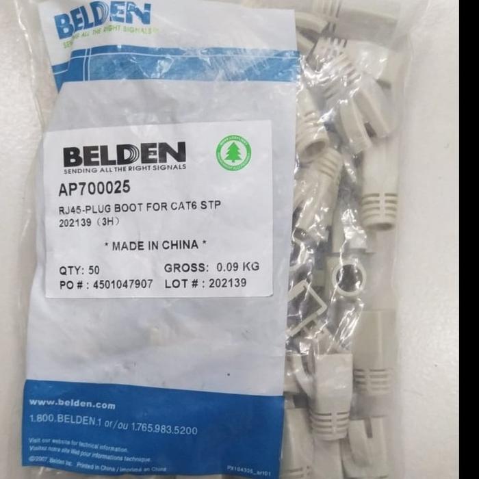 Jual BELDEN AP700025 - Plugboot RJ45 STP - Category 6 / CAT 6A / CAT.6 ...