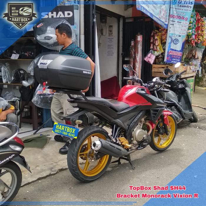 Jual bracket monorack dudulan besi box motor Yamaha Vixion R New 2022 ...