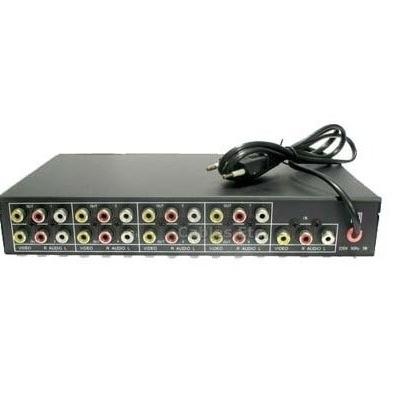 Jual JUAL Audio Video AV SPLITTER SPLITER DISTRIBUTOR 8 CHANNEL ...