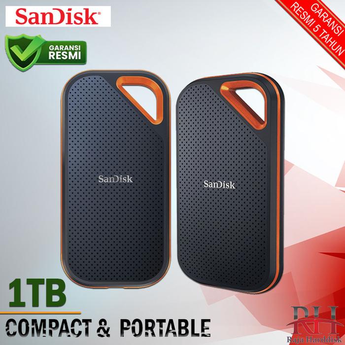 Promo Sandisk SSD Extreme PRO External Portable Nvme V2 E81 1TB USB C - 1 TB Cicil 0% 3x ...