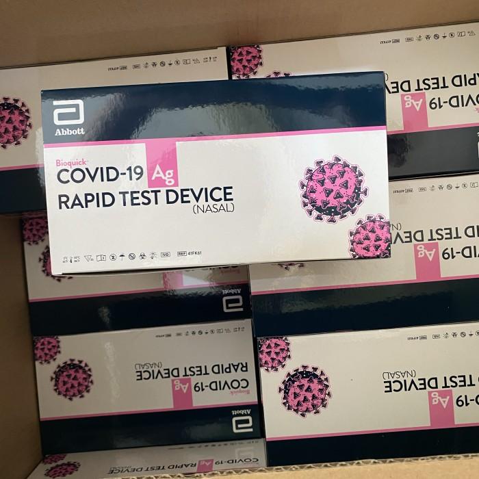 Jual Abbott Antigen Nasal Bioquick 1box Isi 25 Pcs Exp2024 Kemenkes Di ...
