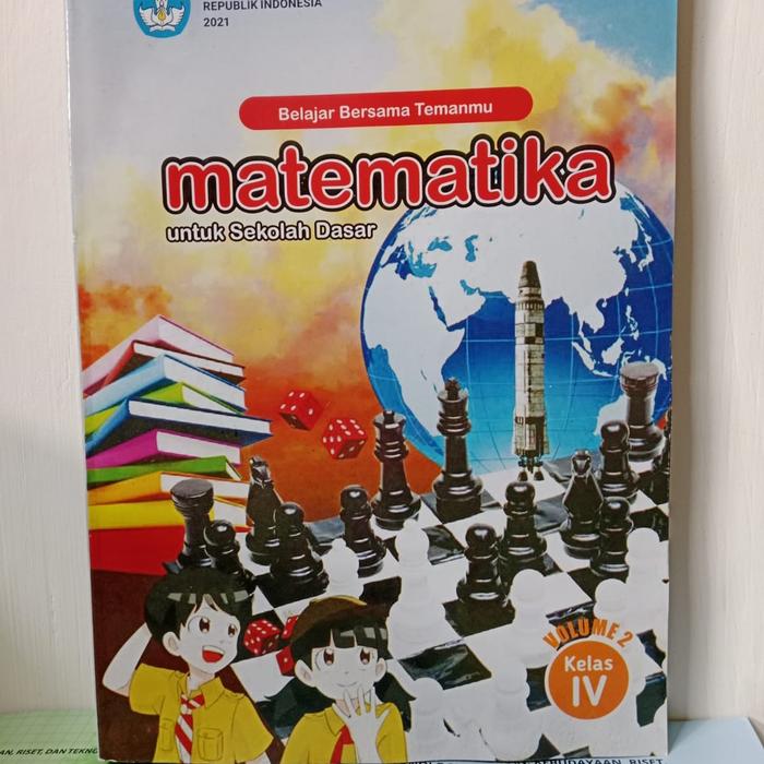 Jual Buku paket Matematika kelas 4 SD semester 2 kurikulum Merdeka 2021 ...
