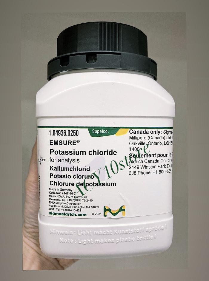 Jual MERCK 1.04936.0250 Potassium Chloride Emsure 250g - Jakarta Timur ...