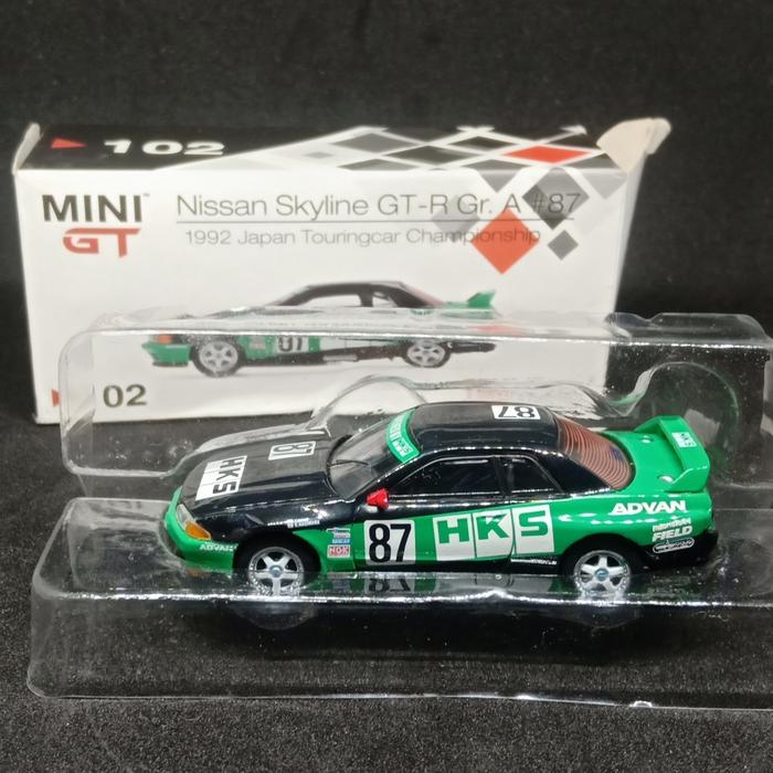 Jual MINI GT NISSAN SKYLINE GTR R32 HKS - Kota Medan - mainan_medan ...