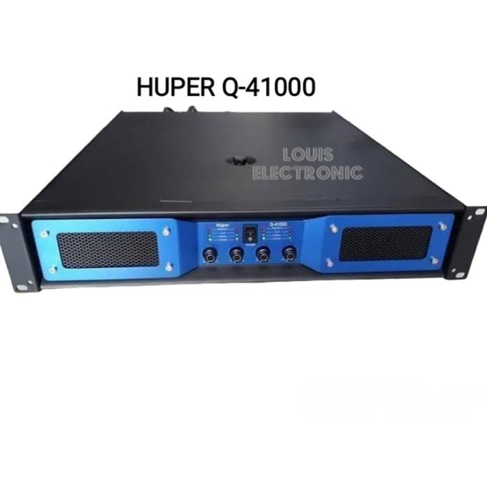 Jual Power Amplifier HUPER Q-41000 4 Channel ORIGINAL - Kota Medan ...
