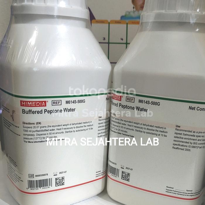 Jual Buffered Peptone Water Himedia 500g M614S Media Mikro BPW Bufer ...