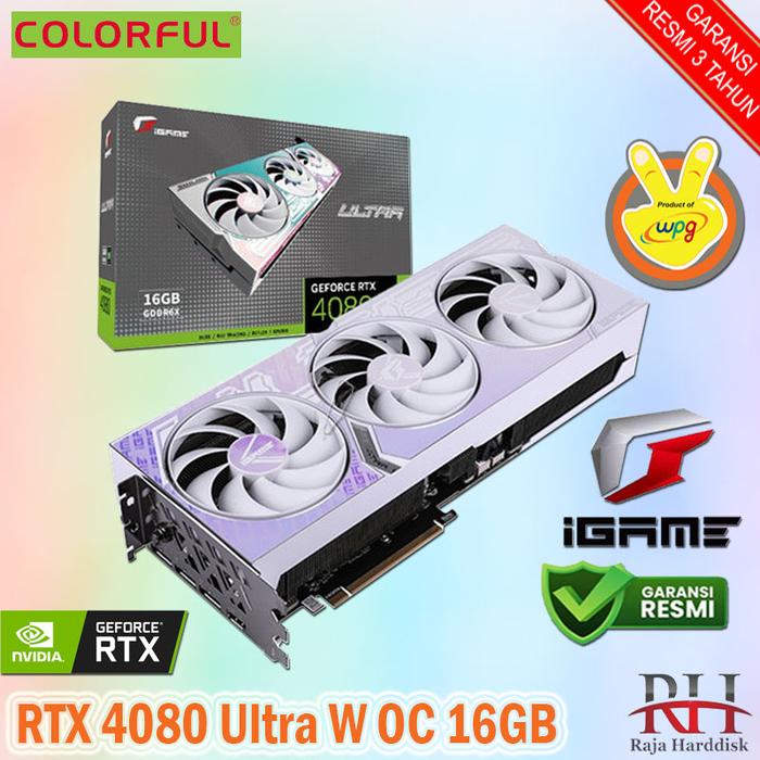 Promo COLORULF GeForce iGame RTX 4080 Ultra W OC 16GB GDDR6X 256bit VGA CARD Cicil 0% 3x ...