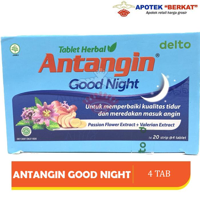 Jual Antangin Good Night 4 Tablet - Meredakan Masuk Angin - Kab ...