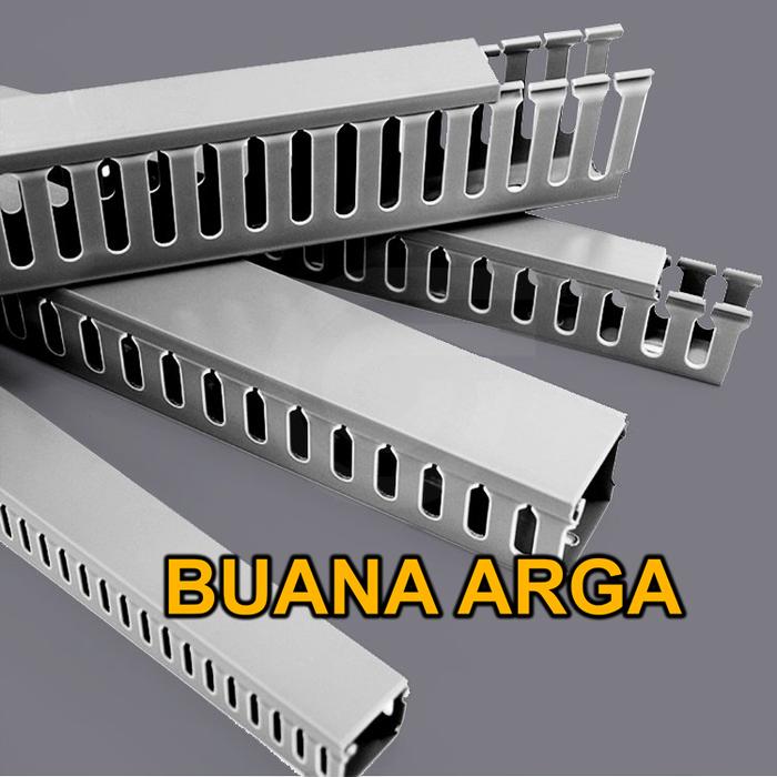 Jual Cable Duct PITHON 25x25 Pelindung Kabel PVC PWD-2525 25mm x 25mm 1 ...