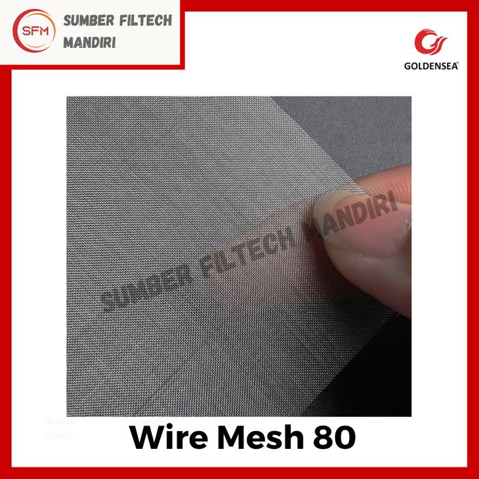 Jual Wire mesh SS 304 (Lebar 1.3m) #30, 40, 50, 60, 80 / Saringan ...
